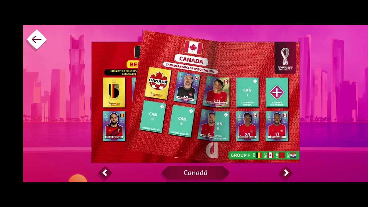 Álbum panini virtual mundial Qatar 2022 - YouTube