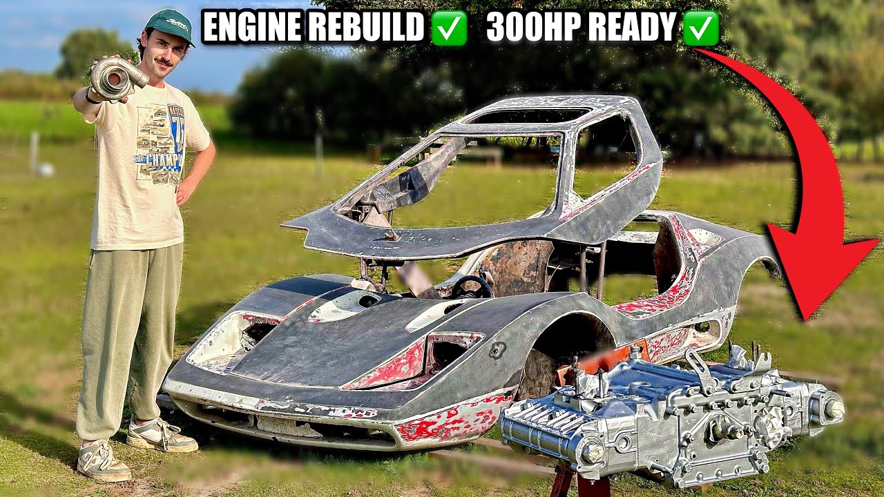 I Rebuilt the 300HP Turbo Race Engine for My Abandoned 80s Supercar ...