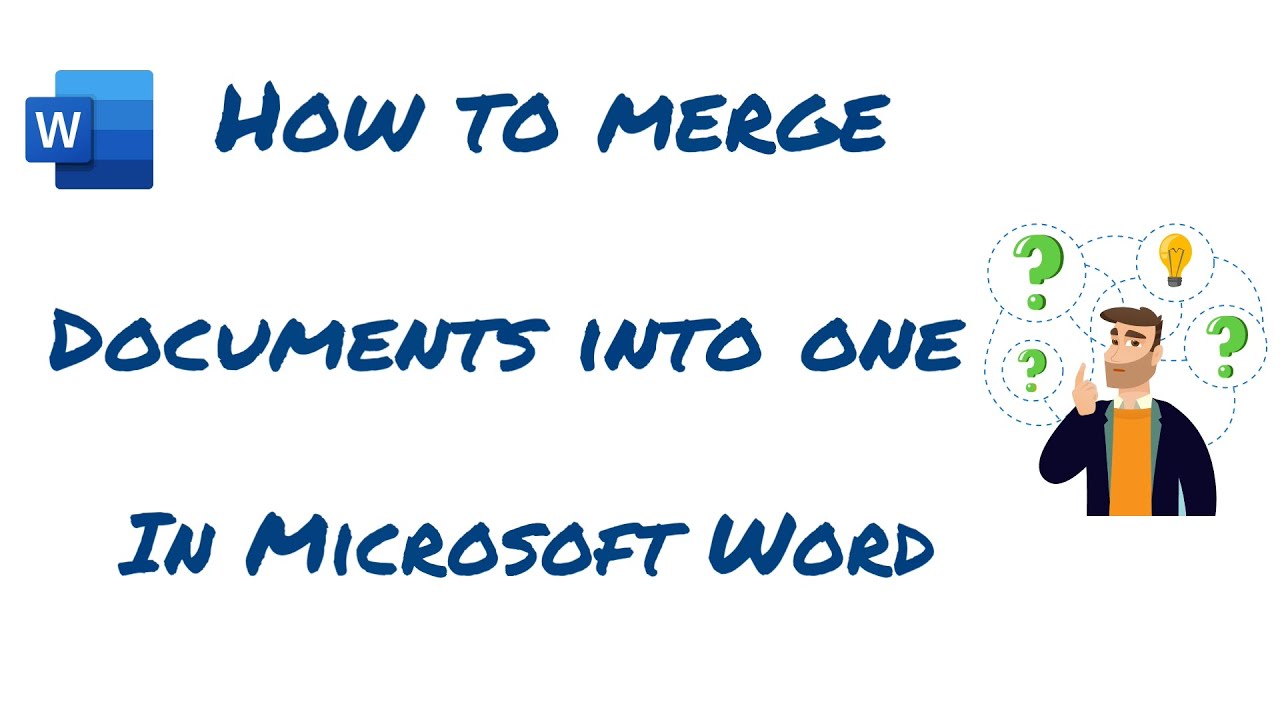 How To Merge Documents Into One In Microsoft Word YouTube How To Merge Documents Into One In Microsoft Word YouTube