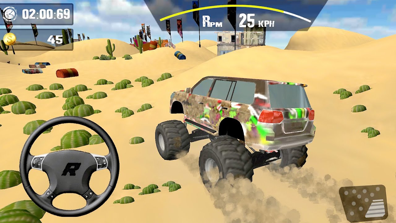 Off Road Driving Simulator - 4x4 Desert Drive - Android gameplay - YouTube