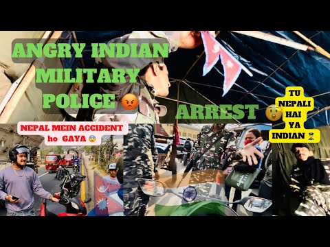 NEPAL का FLAG 🇳🇵क्यूँ रखा है😡|| ANGRY INDIAN MILITARY POLICE 🥵 || NEPAL ...