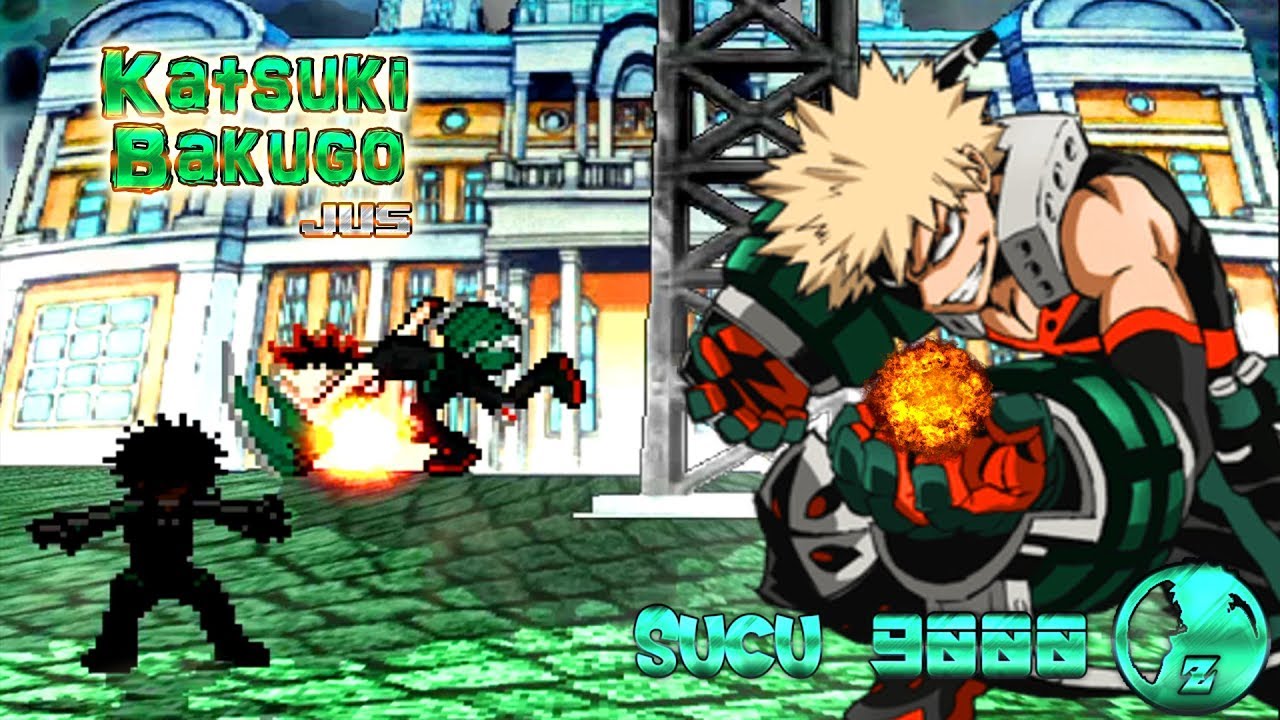 Bakugo New Sprite | JUS | By TrafalgarLawzz - YouTube