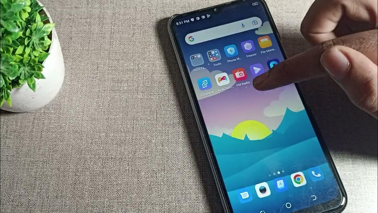 How to Turn on Auto Brightness in Tecno spark 8c phone, Brightness setting - YouTube