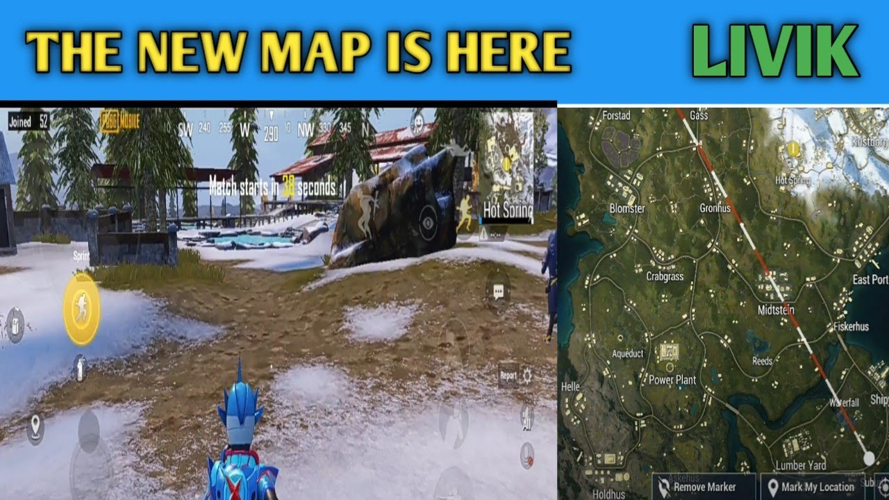 NEW LIVIK MAP IS HERE IN PUBG MOBILE. - YouTube