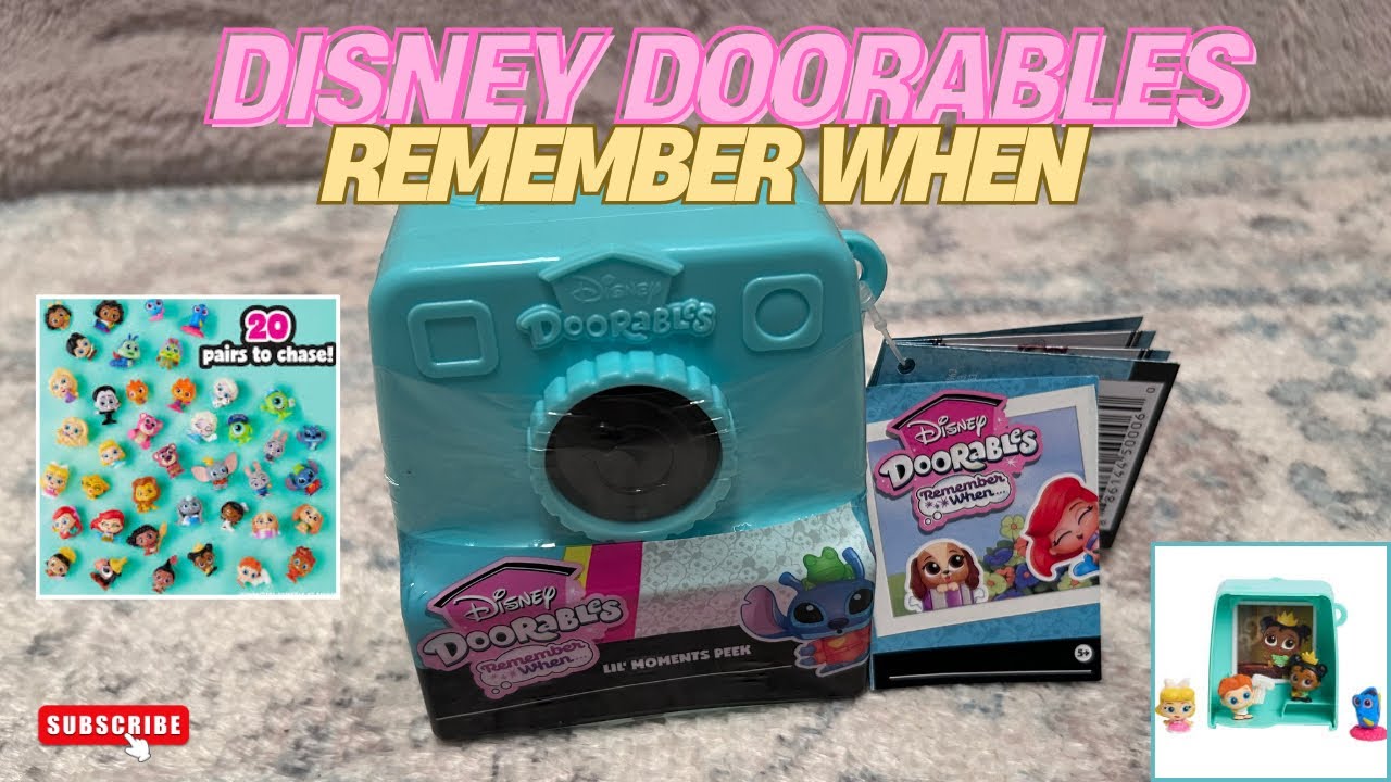 Opening The CUTEST Disney Doorables Remember When Pack 🩷😊 - YouTube