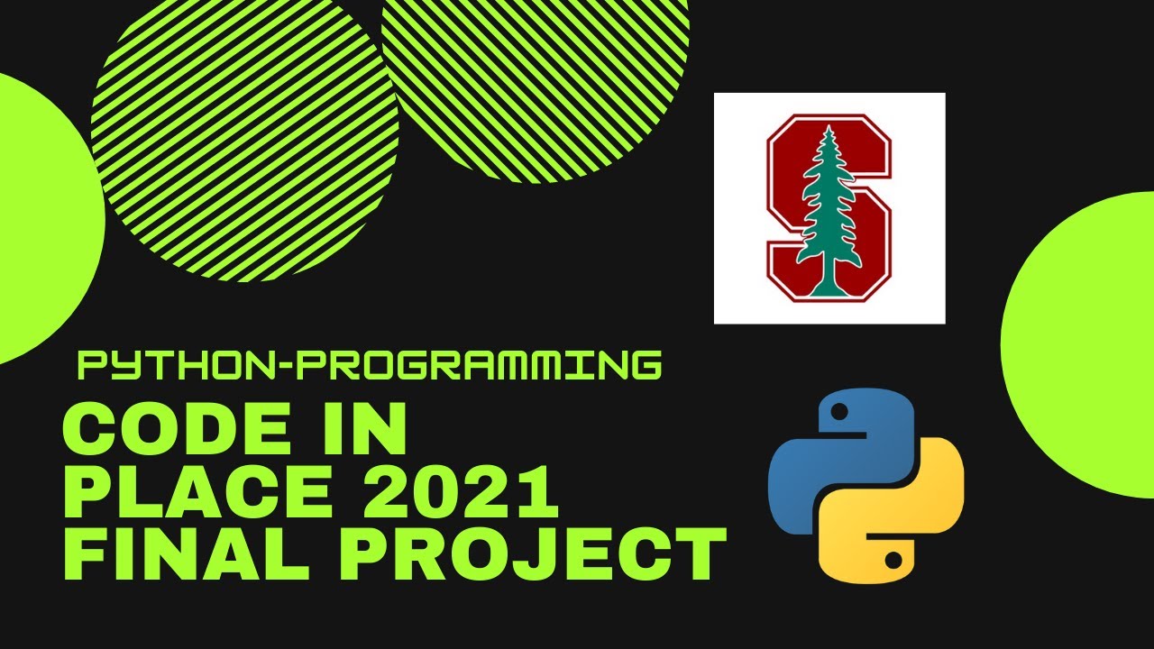 Code in Place 2021 Final Project - YouTube