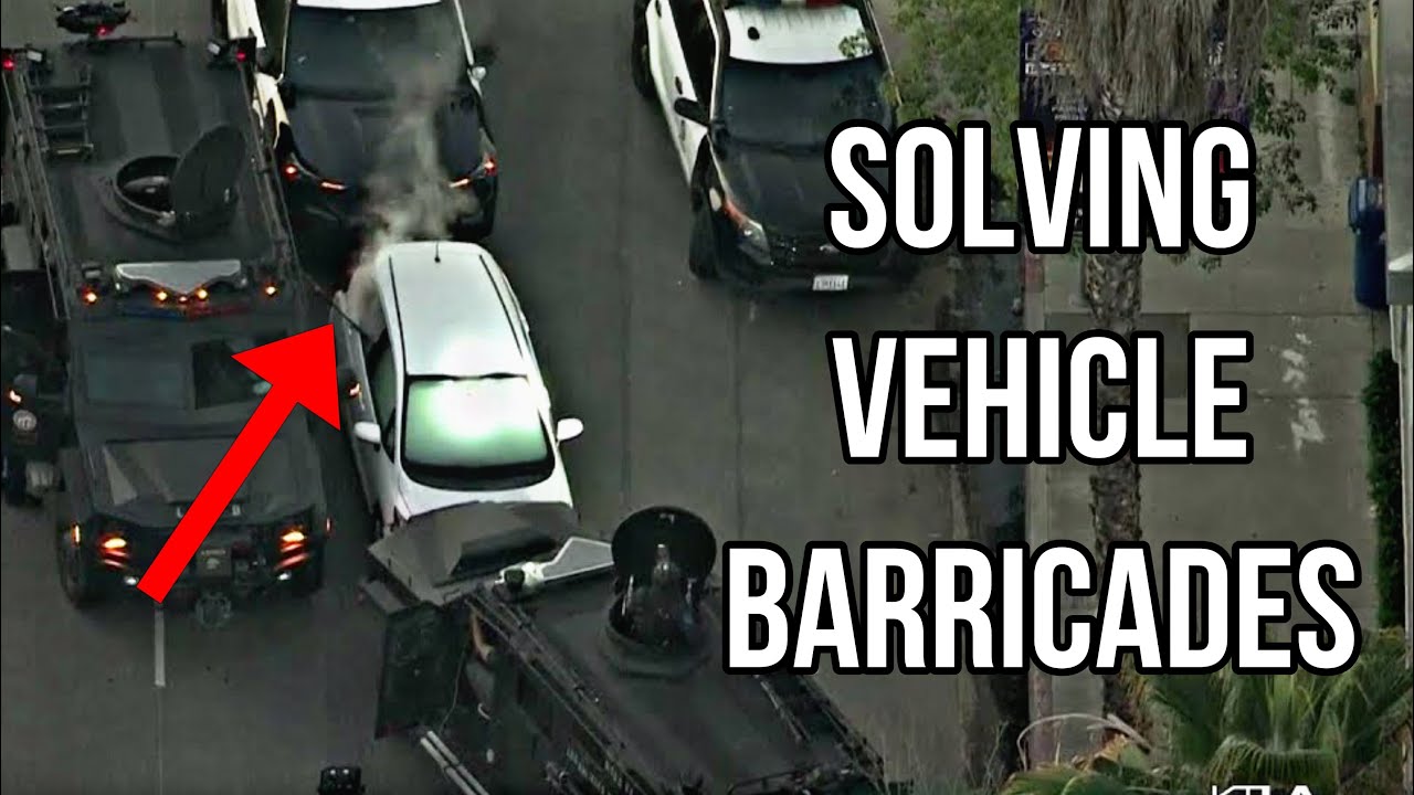 How LA County SEB Treats Vehicle Barricades - YouTube