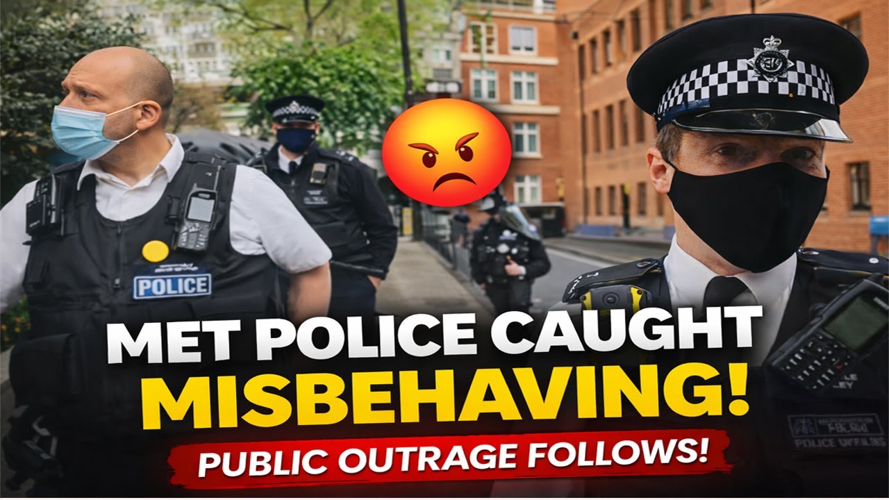 Met Police Caught Misbehaving on Camera — Public Outrage Follows - YouTube