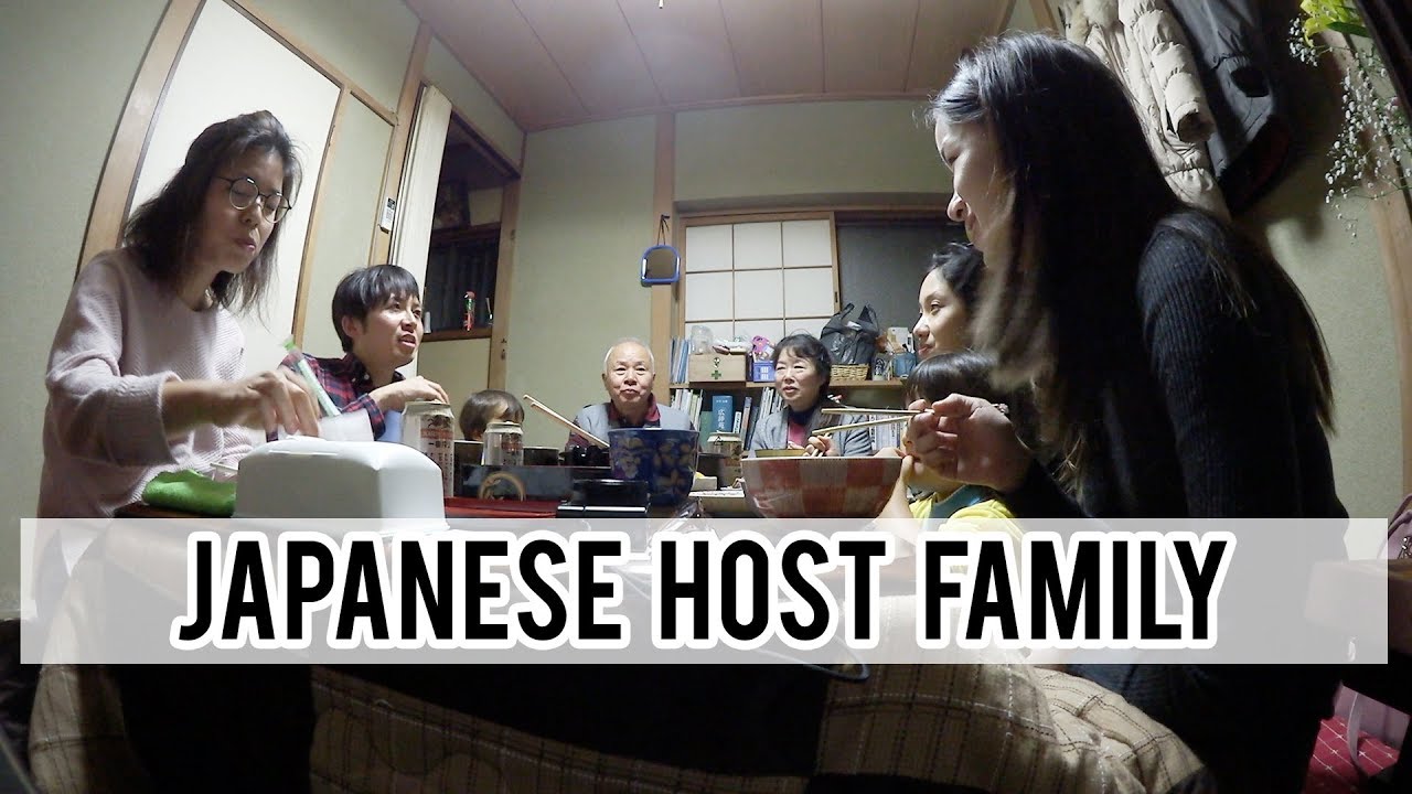 My Japanese Host Family ♥ Bullet Train to Osaka for New Years - YouTube