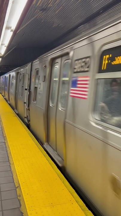 MTA NYC Subway: Jamaica-179th St Bound R160 F Train Arrives at Roosevelt Island #nycsubway # ...