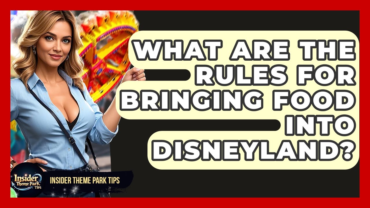 What Are The Rules For Bringing Food Into Disneyland? - Insider Theme ...