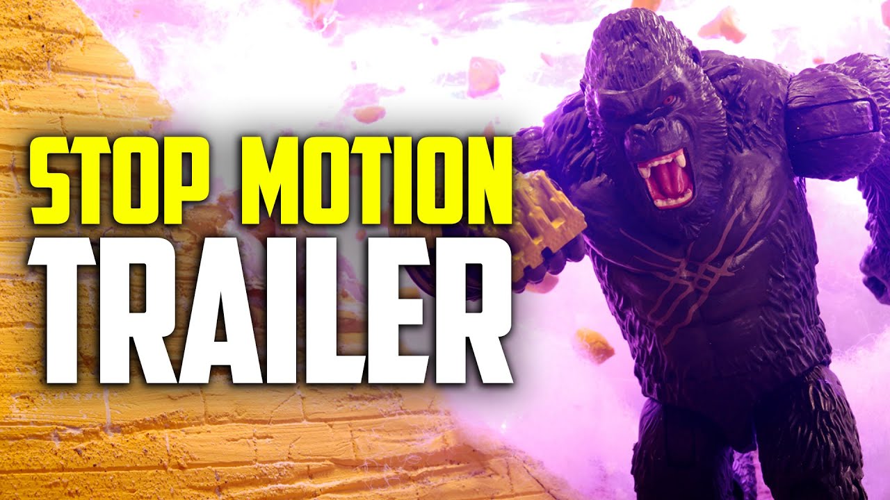 Godzilla x Kong: The New Empire Stop Motion Trailer - YouTube