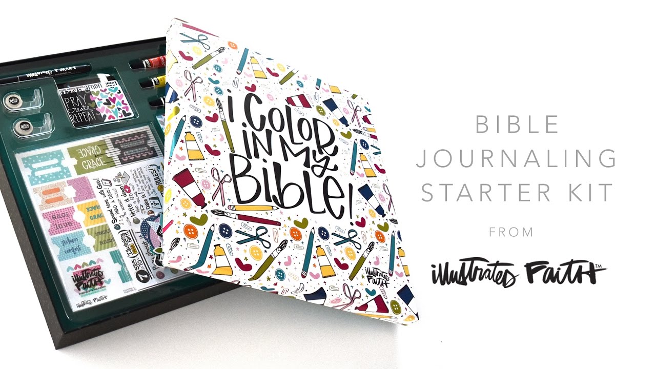 Bible Journaling Starter Kit from Illustrated Faith - YouTube