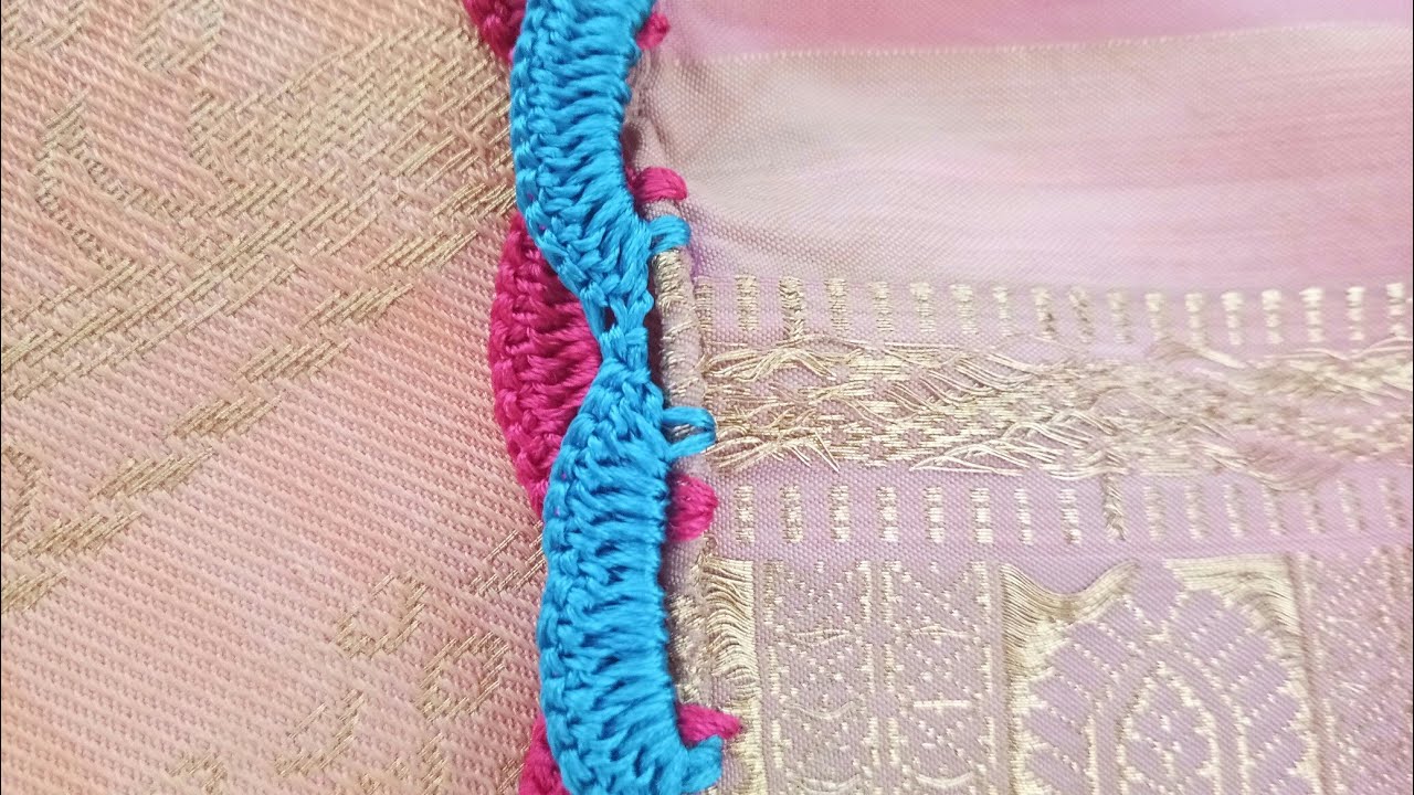 Crochet double layer single arch kuchu - YouTube