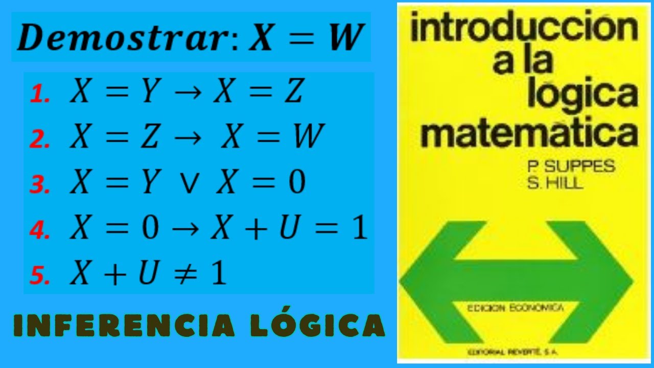 LÓGICA MATEMÁTICA/INFERENCIAS LÓGICAS. PÁGINA. 70. #D5. LIBRO SUPPES ...