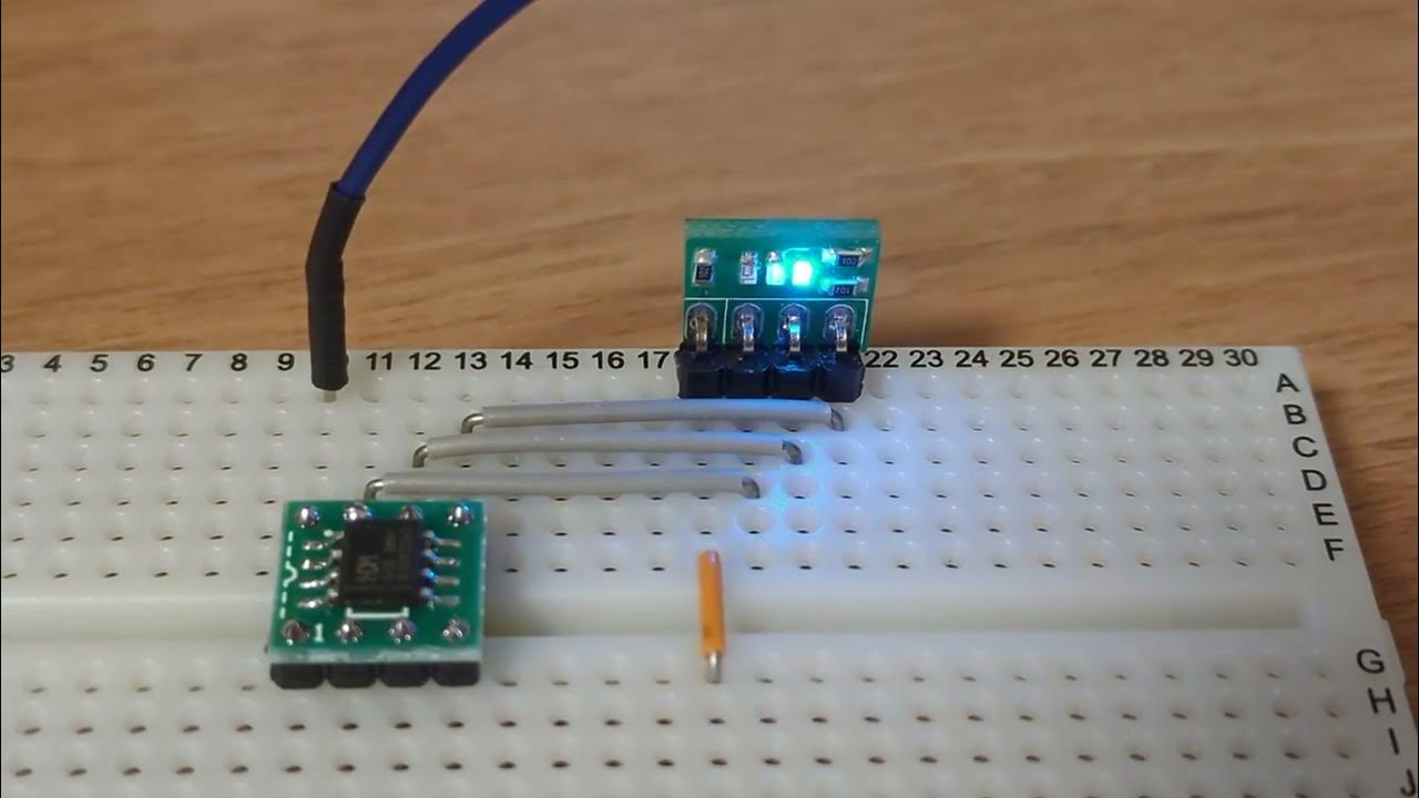 40円RISC-Vマイコン(CH32V003)をArduino IDEでナイトライダー(Lチカ)をしてみました - YouTube