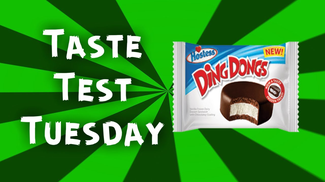 Taste Test Tuesday: Hostess Ding Dong Ice Cream - YouTube