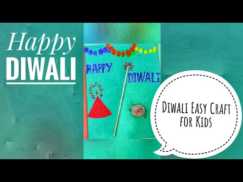 Diwali easy art and craft ideas for kids | happy diwali | DIY #viral # ...