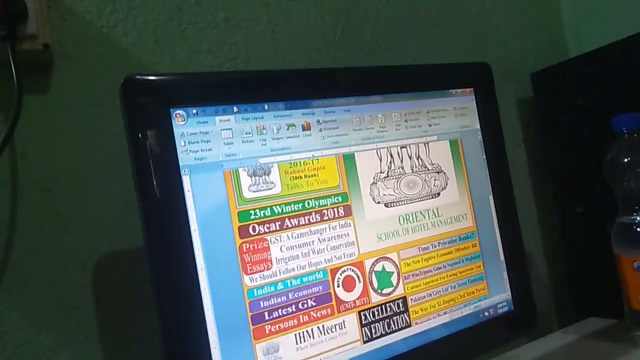 New Project In Ms Word YouTube New Project In Ms Word YouTube