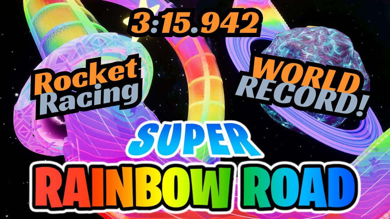 [WR] Rocket Racing - Super Rainbow Road: 3:15.942 - YouTube