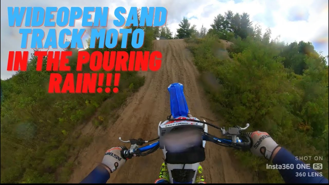 Sad Dirtbike Riding In Rain