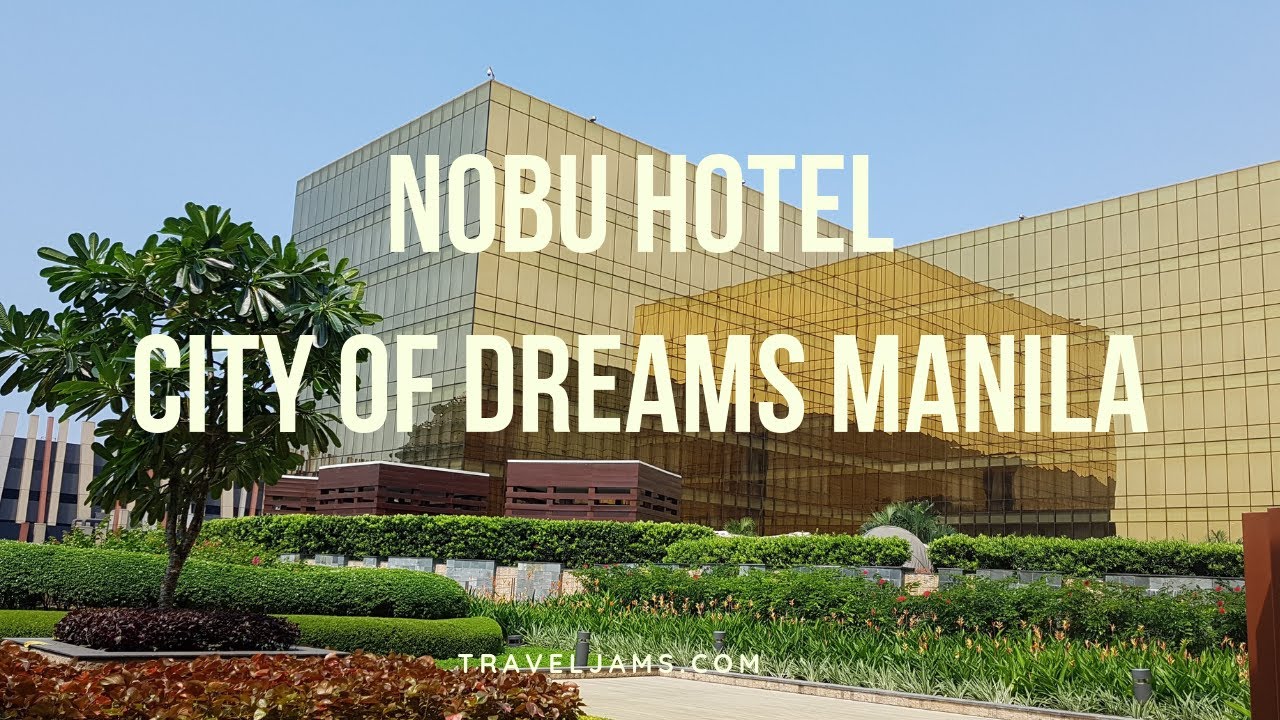 Nobu Hotel City of Dreams Manila - YouTube