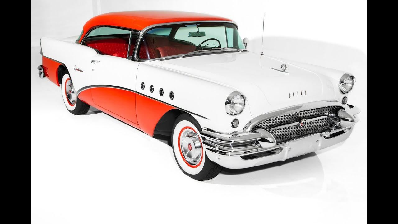1955 Buick Century Riviera Frame-Off Restored - For Sale - Red and ...