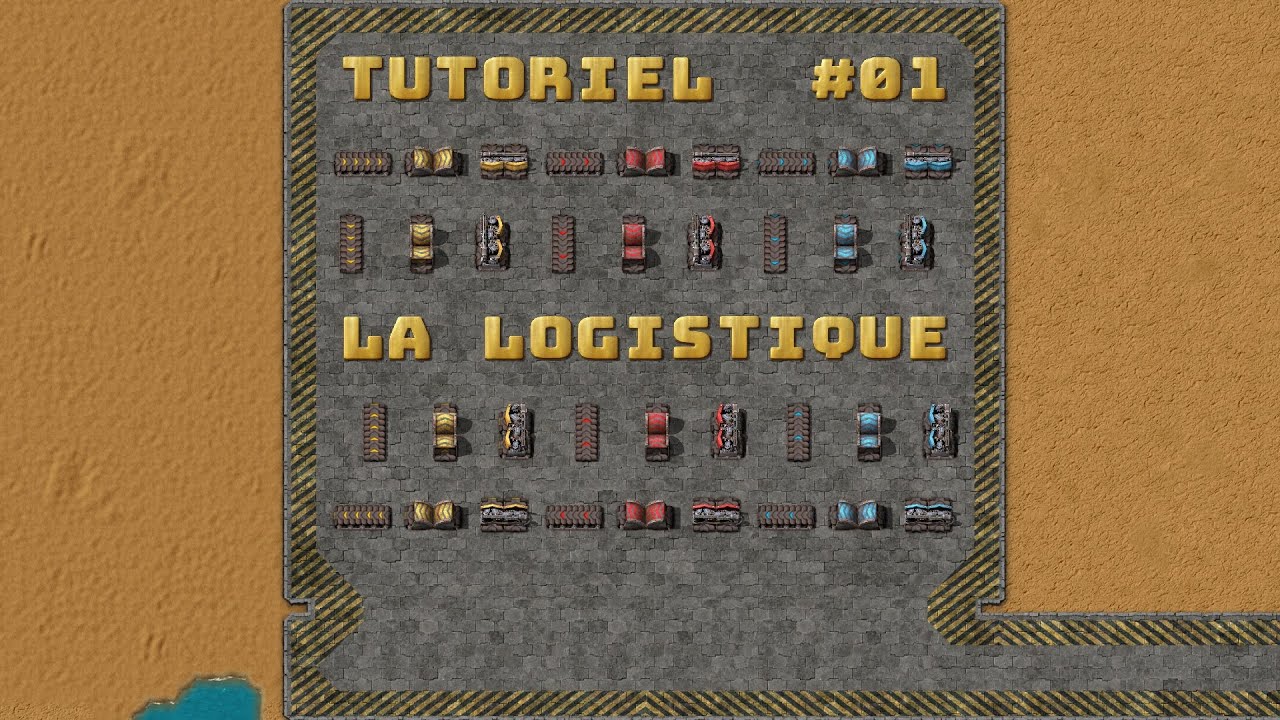 Factorio FR Tutos #01 - La Logistique - YouTube