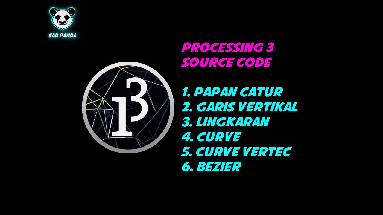 TUTORIAL PROCESSING: CONTOH BENTUK PERULANGAN PADA Processing 3.0 - YouTube