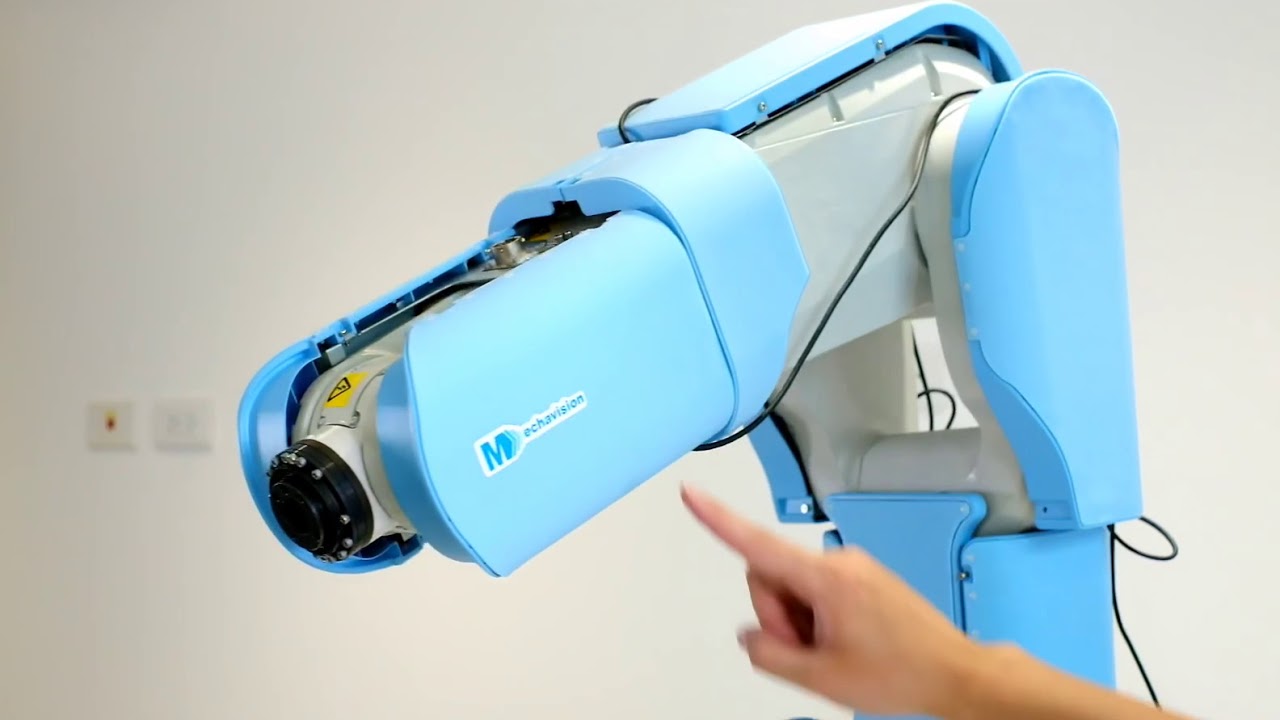 Cobot using industrial robot by wearing skin to avoid operator injured ...
