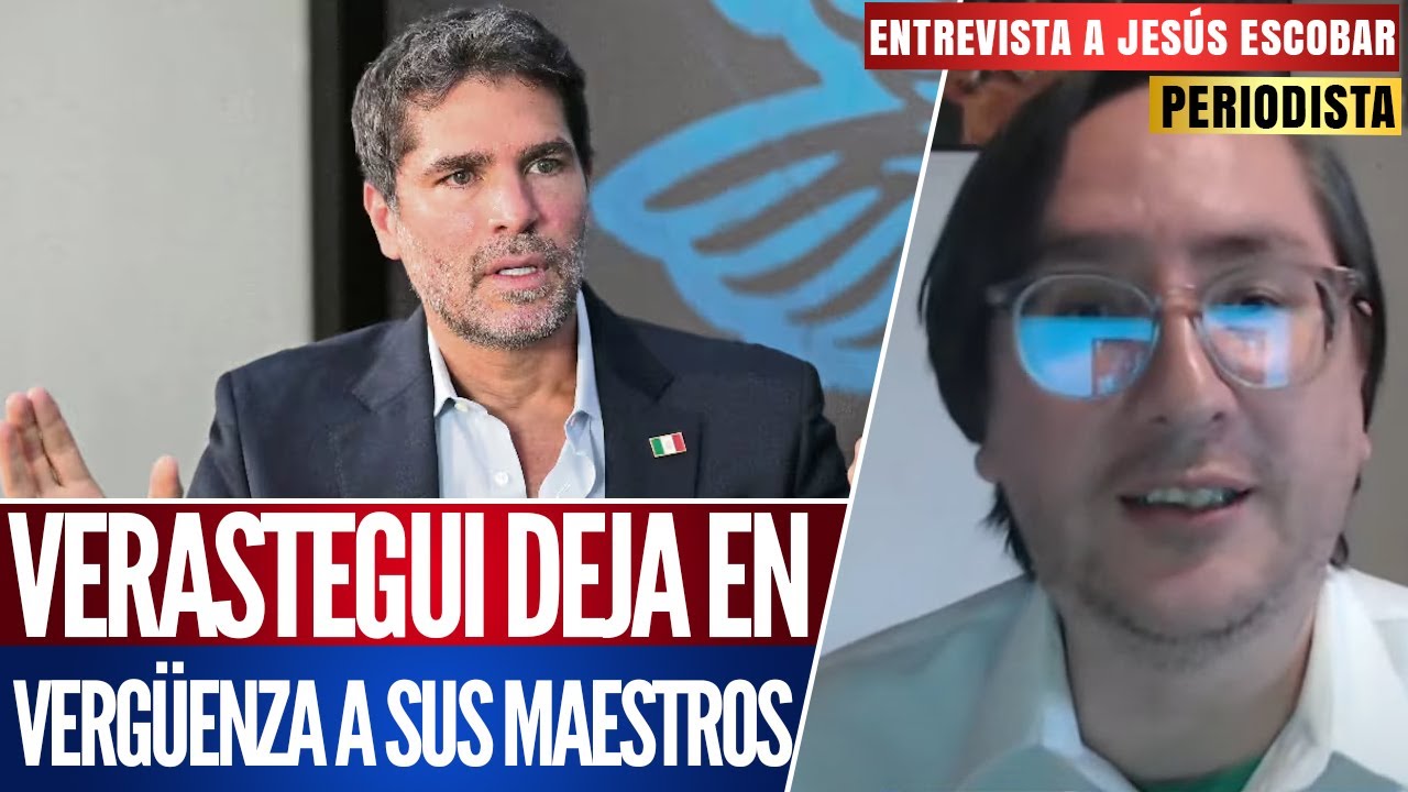 Jesús Escobar EXHIBE a EDUARDO VERASTEGUI por DESCONOCER la HISTORIA de ...