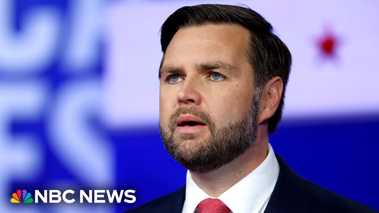 Vance says he was ‘wrong’ about past Trump criticisms - YouTube