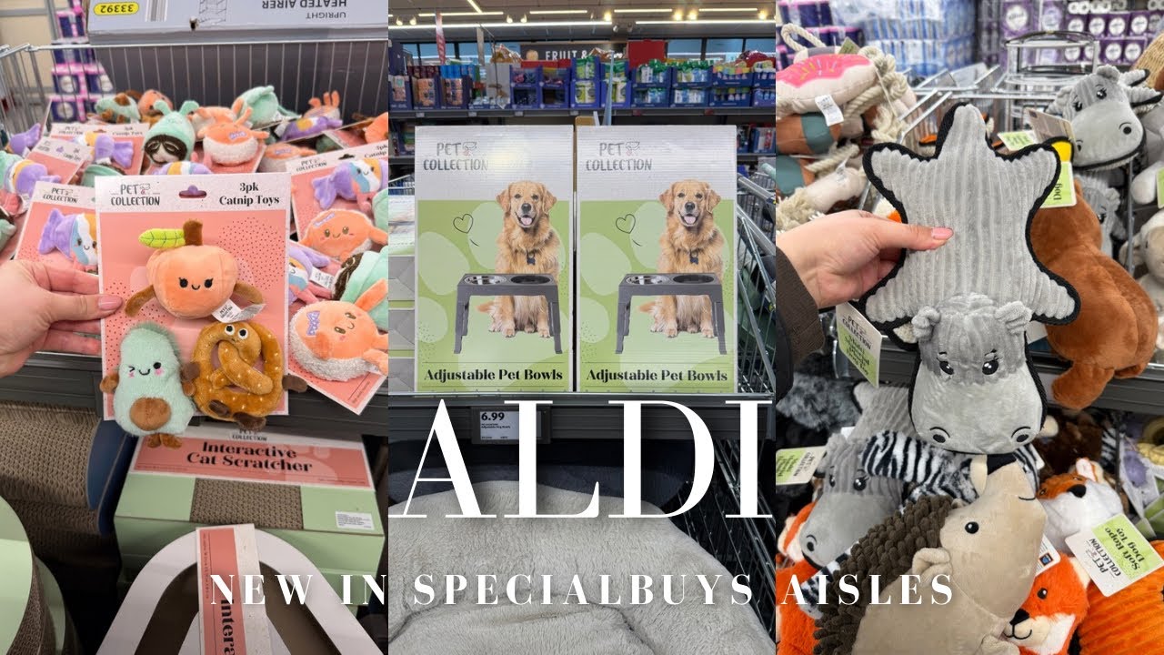 NEW IN ALDI SPECIALBUYS AISLES | PET EVENT | New in store Thursday 19 ...