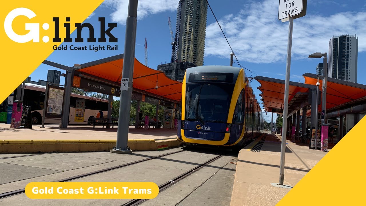 Gold Coast G:Link trams - YouTube