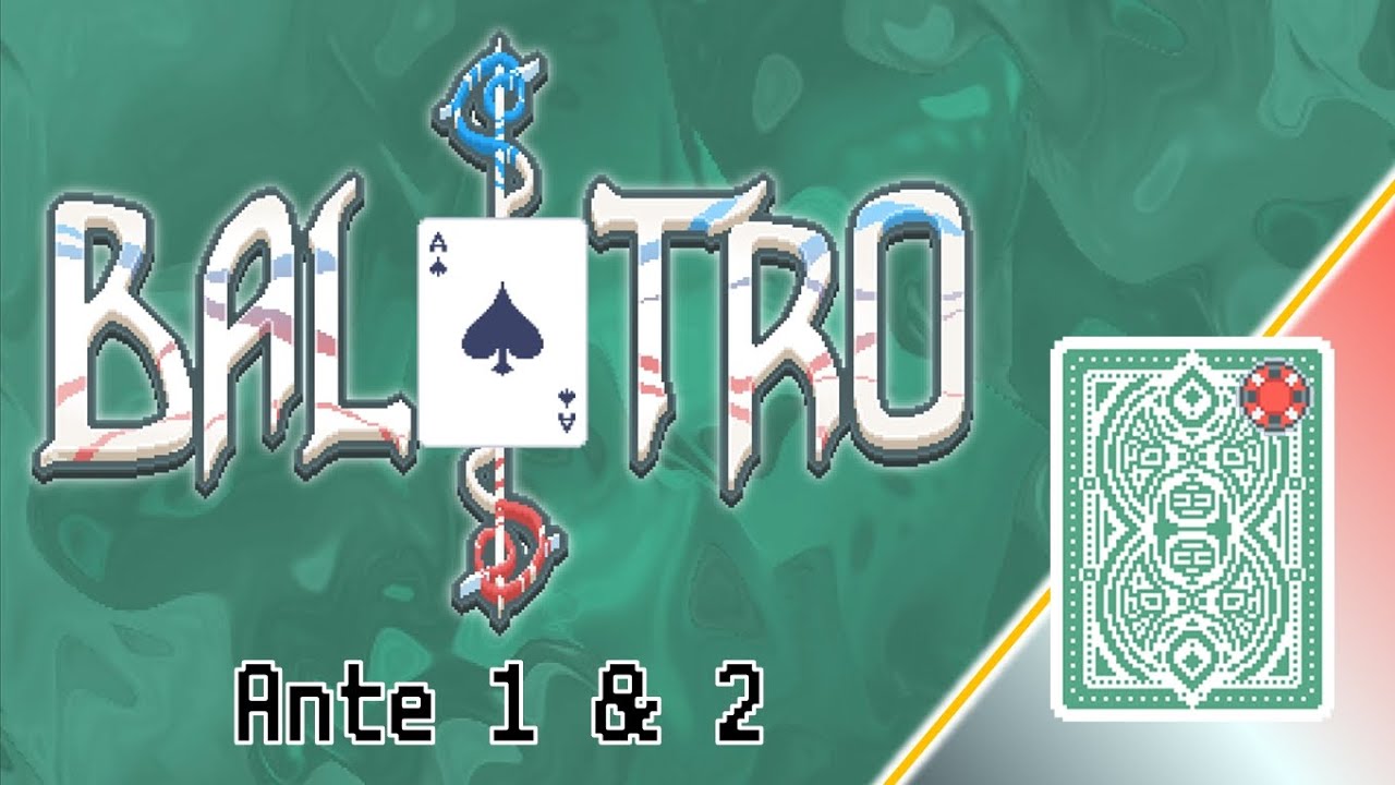 Balatro - Green Deck, Red Stake, Ante 1 & 2 - YouTube