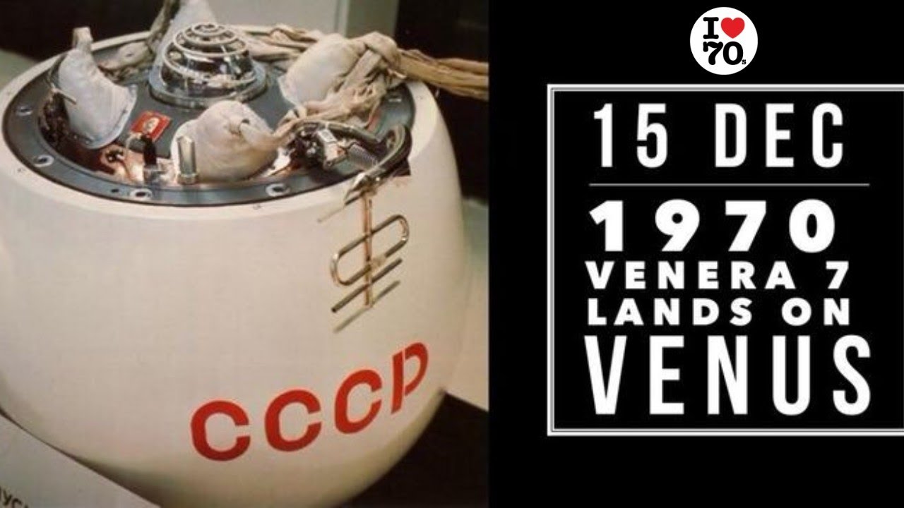 Russia was the first to land on Venus with Venera 7 in 1970 - YouTube Music