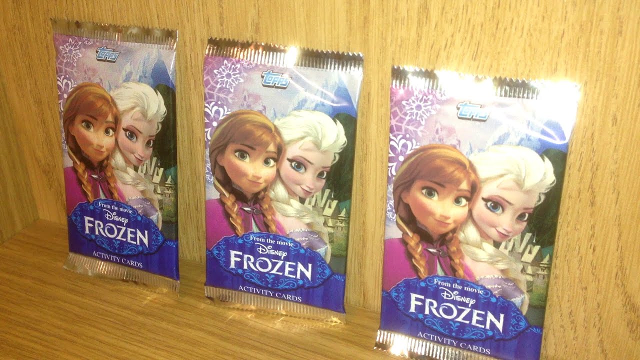 Disney's Frozen, Trading Card Mystery 003 By Jennifer Mulkerrin - YouTube