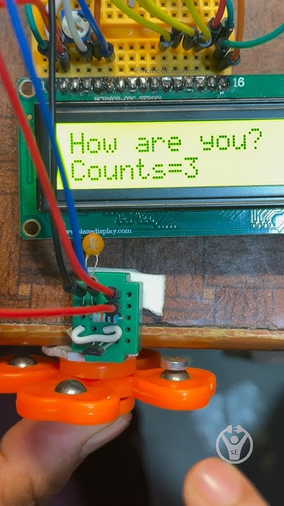 Magnetic Revolution Counter using Arduino and Hall Sensor - YouTube