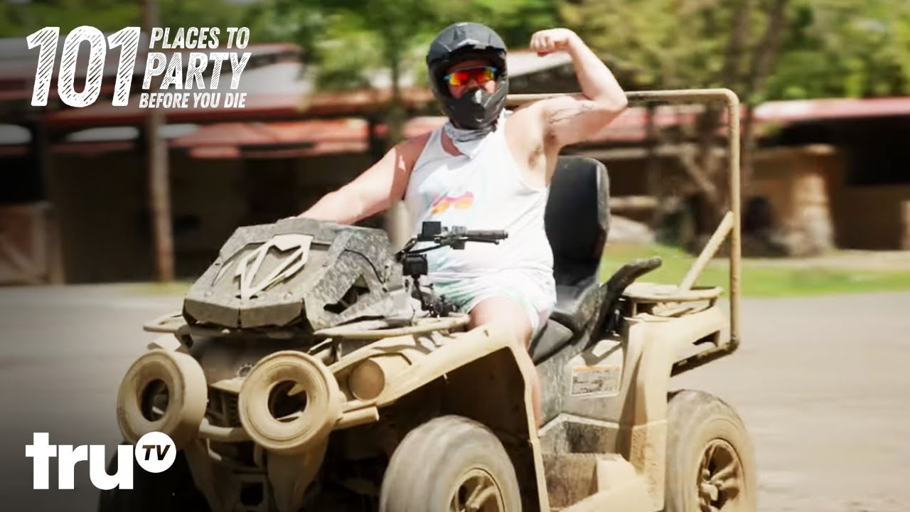 Jon Gabrus & Adam Pally Ride ATVs In Puerto Rico (Clip) | 101 Places To ...