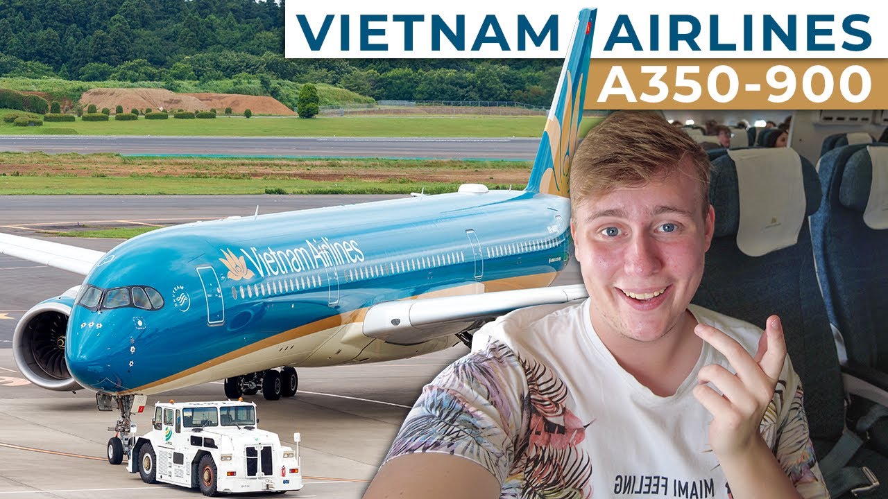VIETNAM AIRLINES Airbus A350-900 (PREMIUM ECONOMY) | Bangkok - Hanoi | VLOG TRIP REPORT - YouTube
