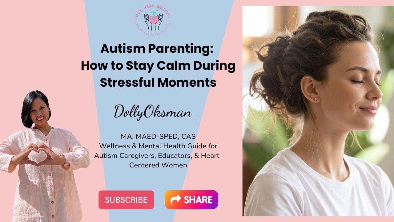 Autism Parenting Stress: How to Stay Calm and Regulated - YouTube