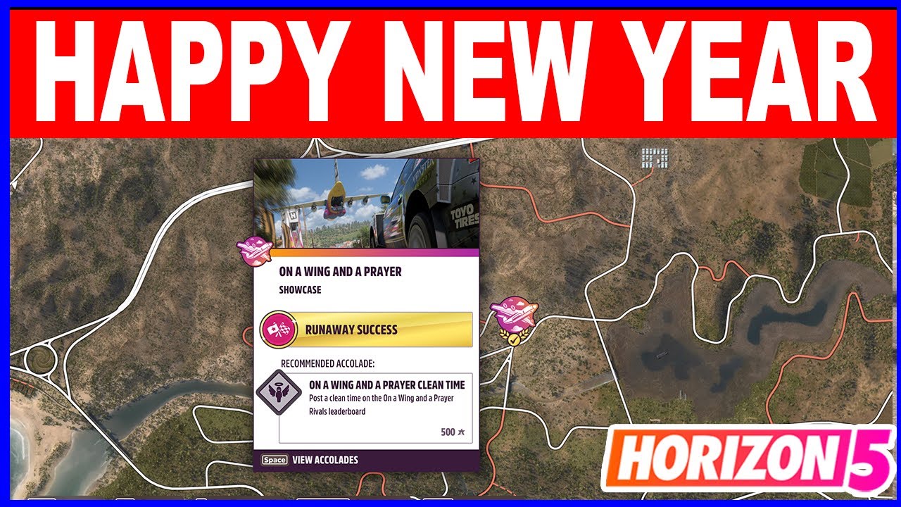 Forza Horizon 5 HAPPY NEW YEAR Forzathon Daily Challenges Complete any ...