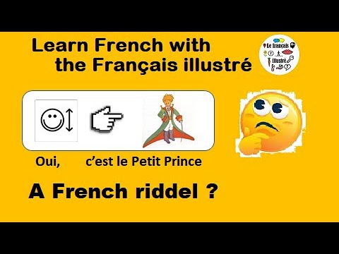 Learn French with riddles : C'est quoi ? - Le français illustré #81 ...