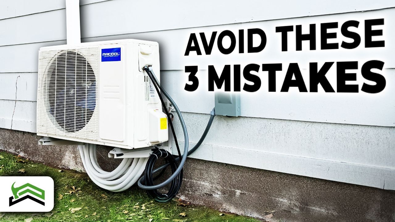 Complete DIY Mini Split Installation New Mr Cool 4th Gen Unit YouTube