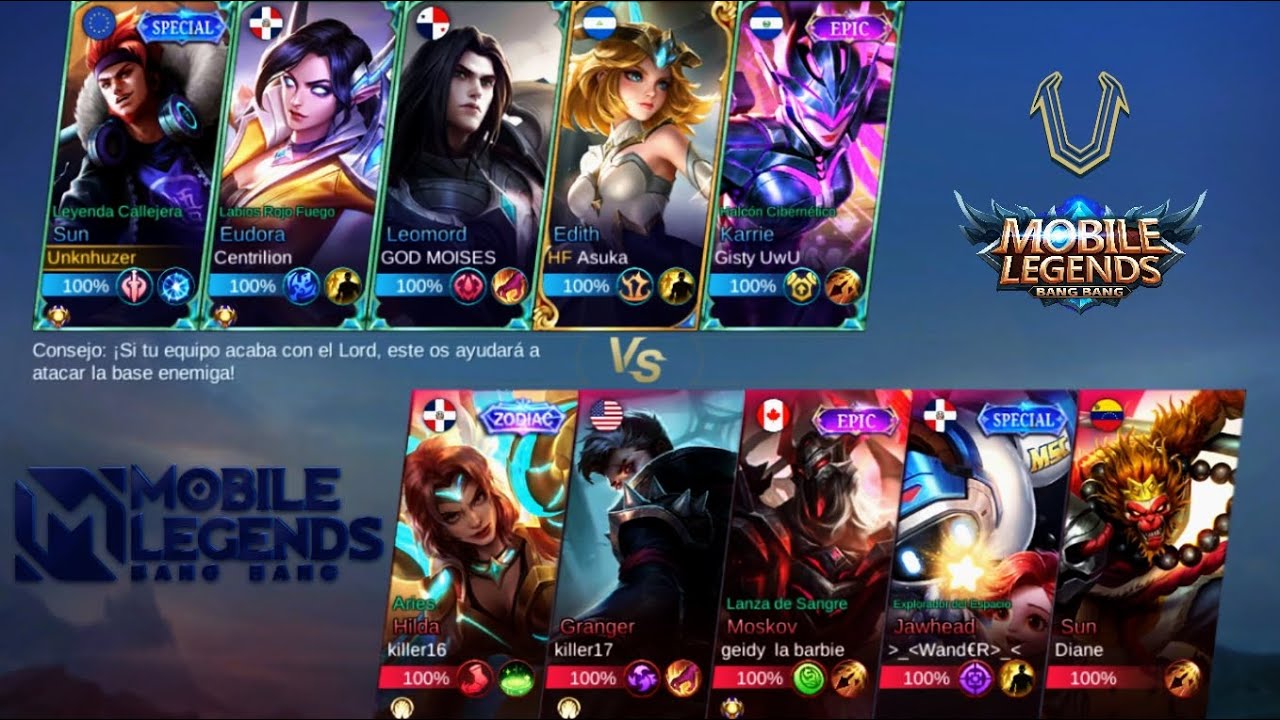 Mobile Legends S27 #26) Despistando Al Enemigo Para Ganar La Partida, Sun [Leyenda Callejera ...