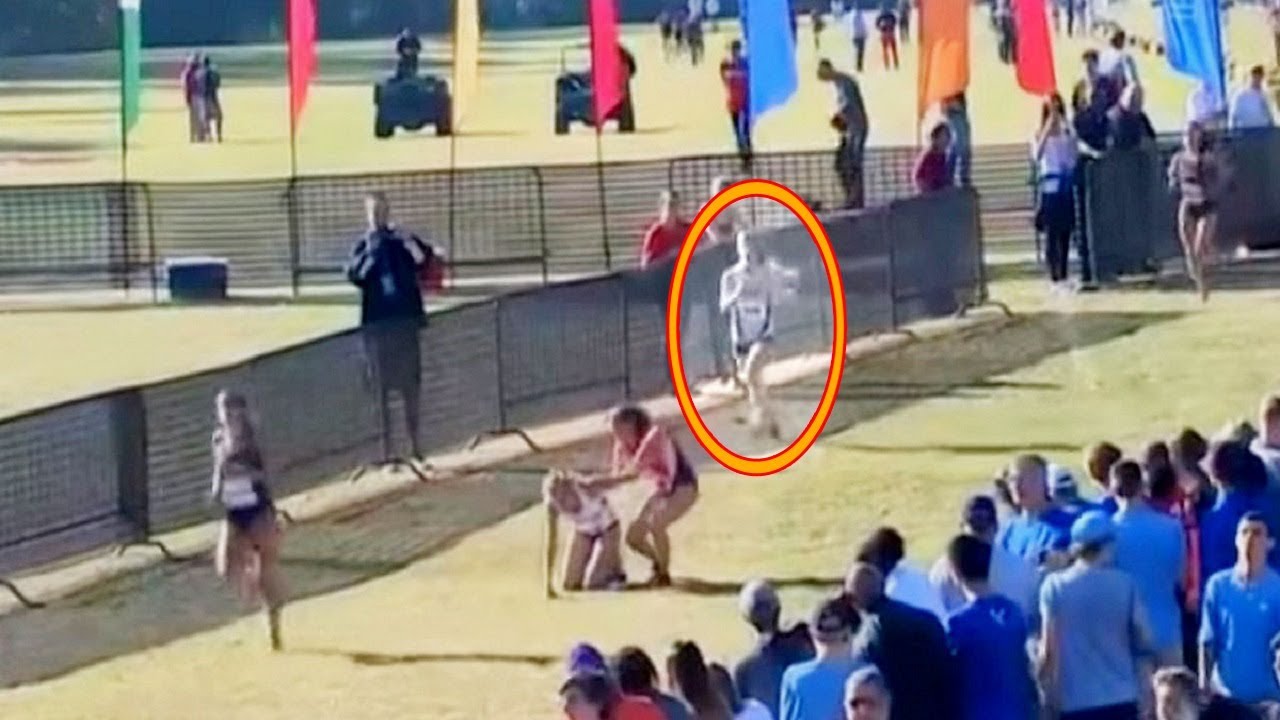 Student Stops to Help Collapsed Girl but It's the Runner Behind Her ...