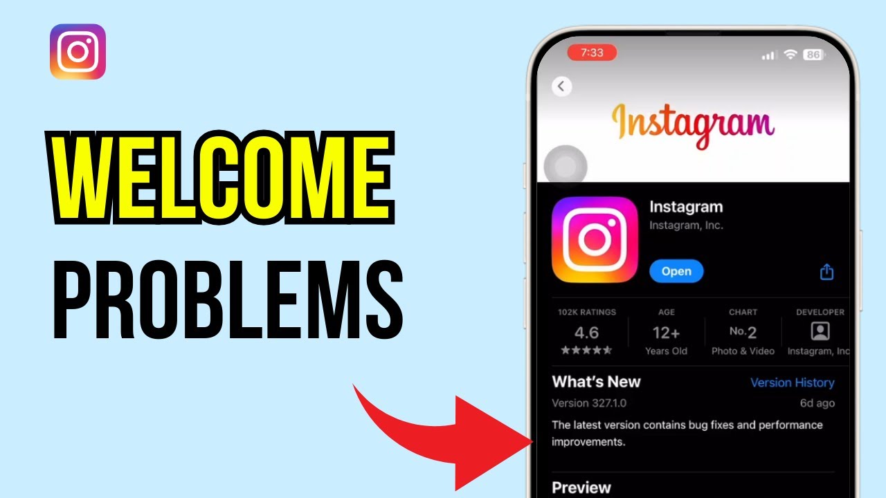How to Fix Instagram Welcome Problems? - YouTube