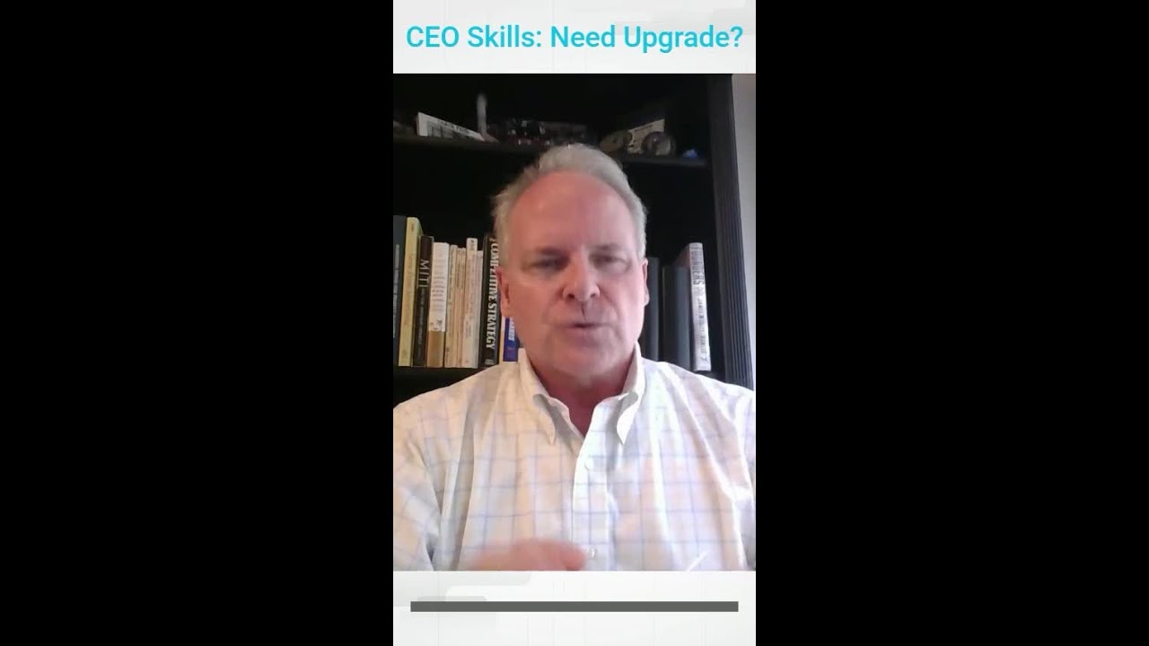 CEO Skills: Need Upgrade? - YouTube