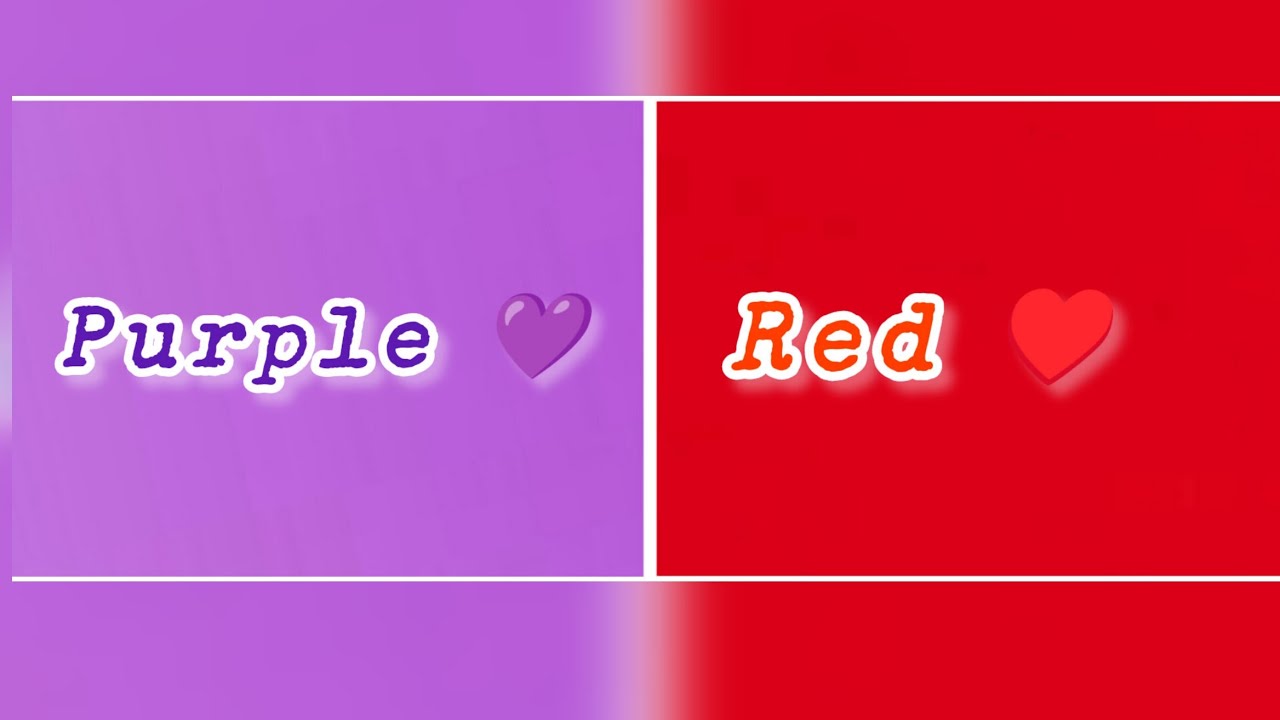 purple 💜 vs Red ♥️#purple#red#aestheic #choose#viralvideos #cute #dress ...