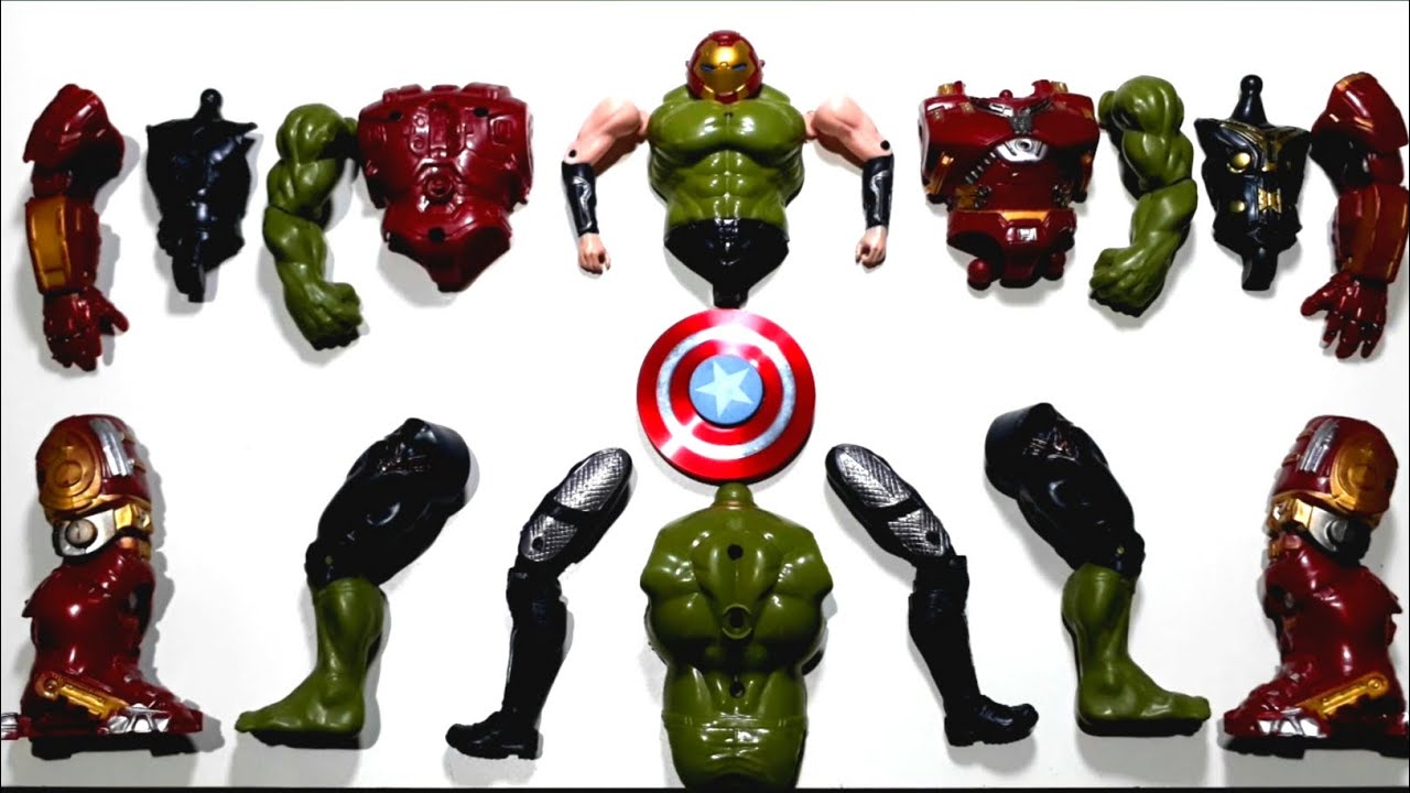 UNBOXING AVENGERS! Hulk Smash, Thor, Hulk Buster - YouTube